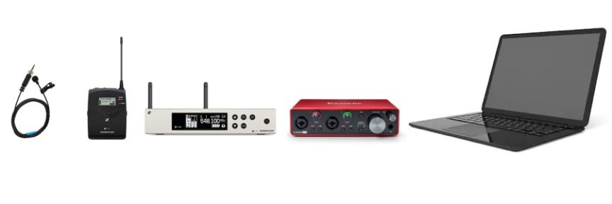 Cómo conectar un micrófono inalámbrico a una computadora